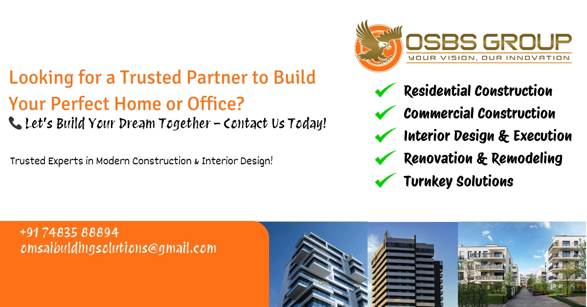 Best Construction Company Bangalore | Om Sai Building Solutions